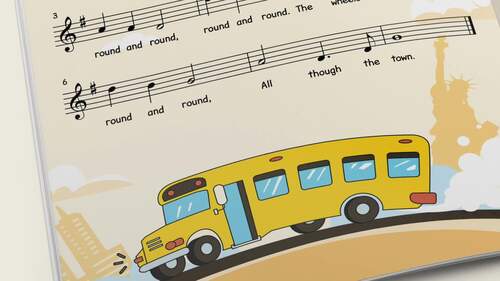 The Wheels on the Bus - Traditional Song | Boomwhackers & Recorder ...