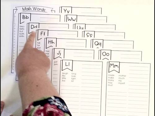 Personal Word Wall Journals by Unlocking Blended Learning | TPT