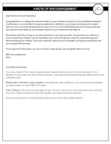 National Board Certification | EMC Literacy | Component 1 Selected Response