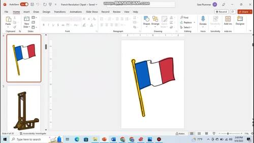 French Revolution Clip art - Color AND Printer friendly black & white