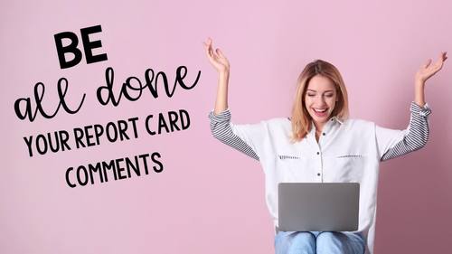 Report Card Comment Bank - Grade 5 & 6 Bundle | Ontario by Madly Learning