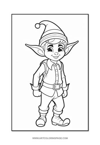 Magical Elf Coloring Sheets Vol 15: Unleash Your Creativity with 100 ...