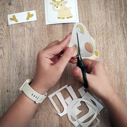 Scissor Skills Animal Crafts Fine Motor Activities Cut and Paste Cut ...