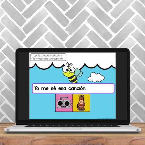Centros de lectura mayo KINDER DIGITAL Actividades Kinder Reading in ...