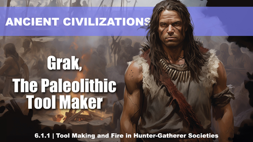 Stone Age Simulation: Grak the Toolmaker | Fire & Tools | Ancient ...