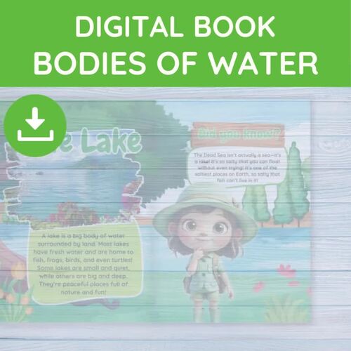 Bodies of Water Unit, Earth Science Reading Comprehension Passages ...