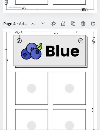 Sorting Colors File Folder Activities | Special Education & Autism