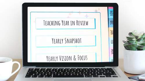All-in-One Teacher Planner Duo: Customizable, Hyperlinked & Print-Ready