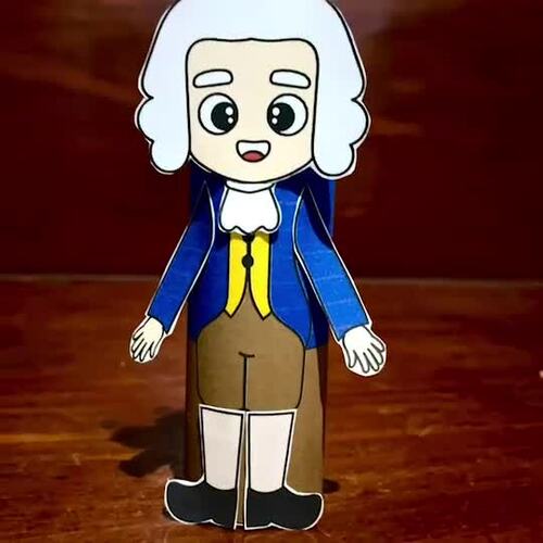 Thomas Jefferson Toilet Paper Roll Craft Printable | President's Day ...