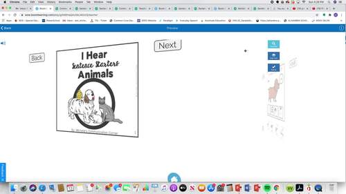 Sentence Interactive Books - I Hear, I Like, I Have (Commenting) - Boom ...