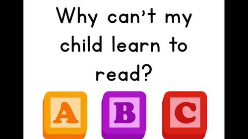 Learn to Read in 12 Weeks! Reading Program by Speak Life Mastery Learning