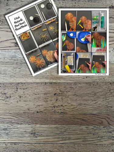 Kiwi Matariki Visual Art Project Guide New Zealand New Year Mixed-media ...