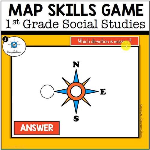 Maps Skills Bundle First Grade Social Studies | TPT