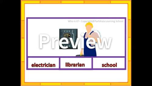 Occupation- Community Helpers. Who is it? - Task Activity Slides ...