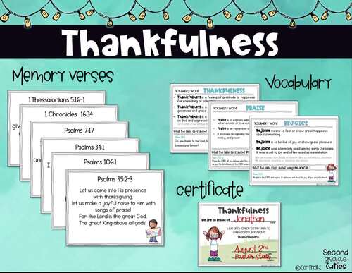 Thankfulness activities | Thankful Bulletin Board by Second Grade Cuties