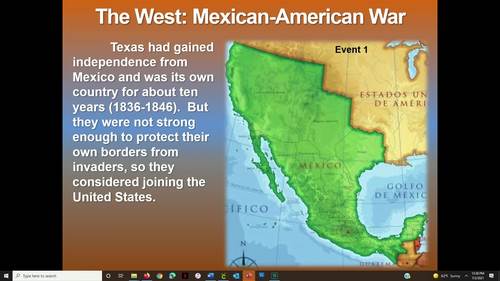 Mexican American War Comic Strip Activity - UPDATED with TWO VERSIONS