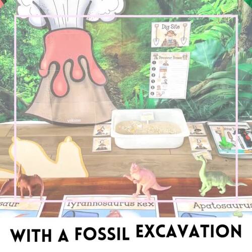 Paleontologist & Dinosaur Dig Dramatic Play Printables Dinosaur Activities