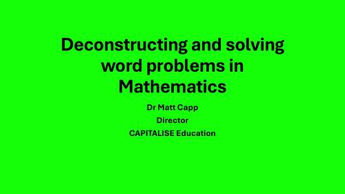 Year 2 Australian Curriculum (Version 9.0) Mathematics - Word problems