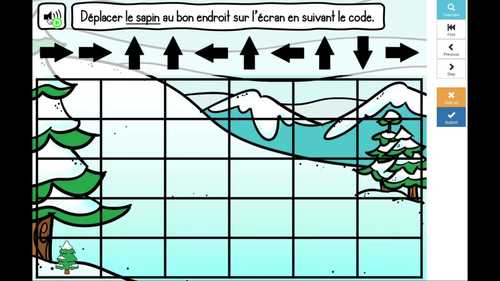 French Winter Coding Boom Cards by Fun in French Immersion | TpT