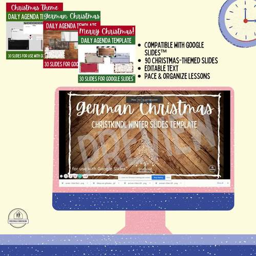 Winter Science Activities & Slide Templates Bundle | Holiday-Themed STEM