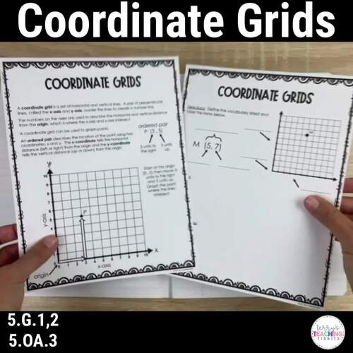 Coordinate Grids Resource Bundle - Digital & Printable | TPT