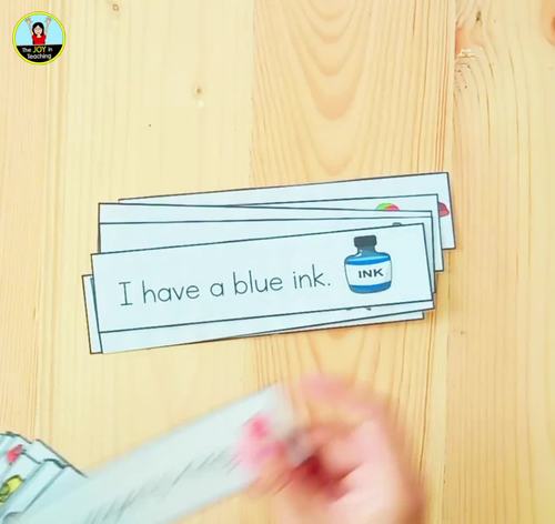 Ending Blends Sentence Flashcards | Final Blends by The Joy in Teaching