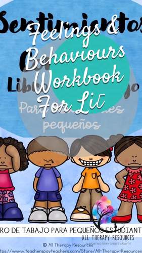 Feeling & Behavior Workbook FOR LITTLE LEARNERS - SPANISH VERSION