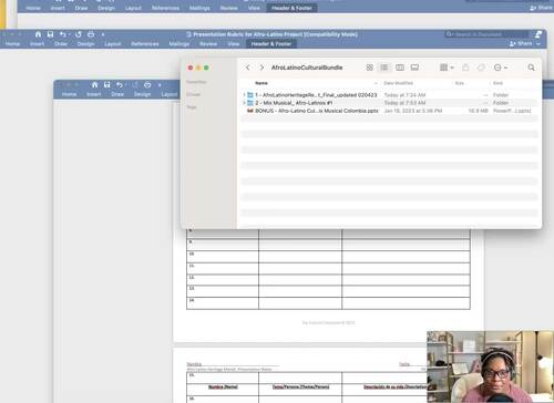 Afro-Latino Cultural Bundle by The Cultural Classroom by Sra Perryman