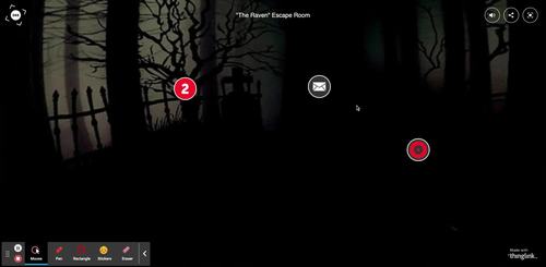 The Raven Fun Digital Escape Room Poetry Activity | PRE-READING or POST ...