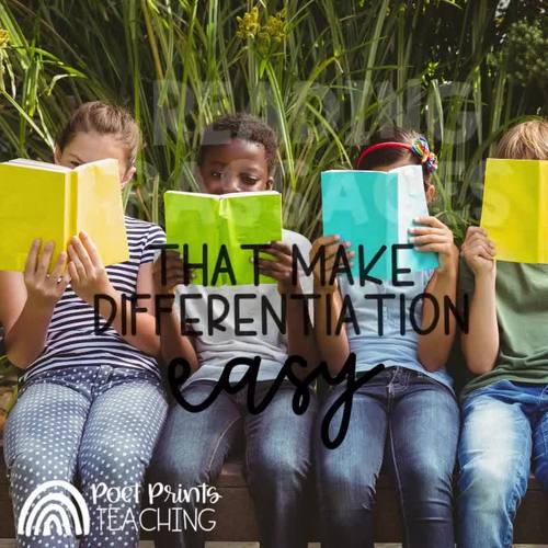 Ocean Pollution Reading Passages Differentiated by Poet Prints Teaching