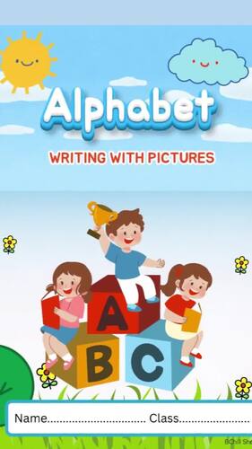 Alphabet Handwriting Practice A-Z | Letter Tracing and Coloring Worksheets