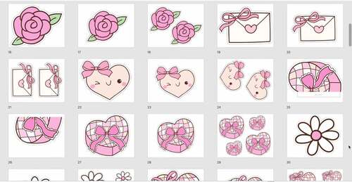 Pink Valentine Bulletin Board by Magical Kinders | TPT