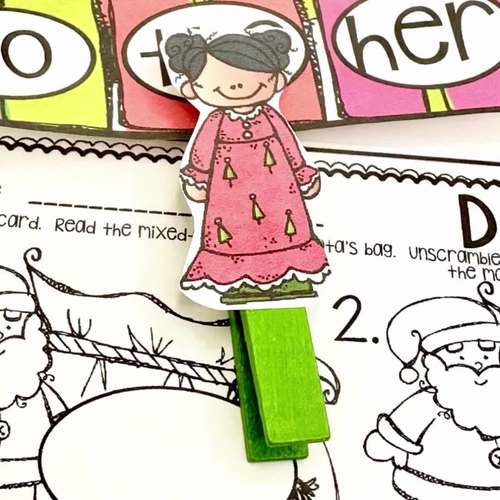 December Math Centers for Kindergarten Christmas Activities | TPT