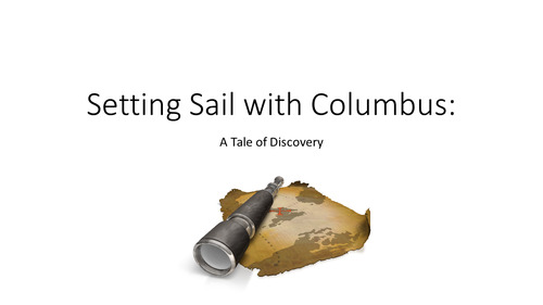 Setting Sail with Columbus: A Tale of Discovery | TPT