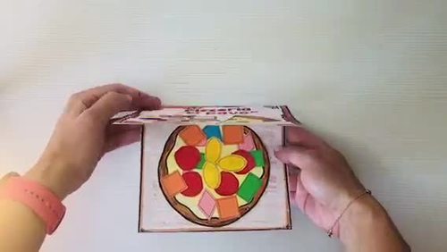 Thanksgiving Shapes in Spanish | Pizza Figuras geométricas | Acción de ...