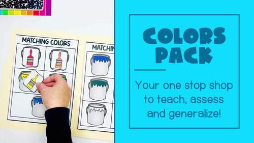 Colors Activities - MEGA PACK | Worksheets| Match, Identify, Sort & More!