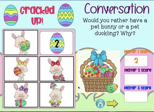 Speech Conversation Game - Cracked Up - Boom Cards by Speech Rocks