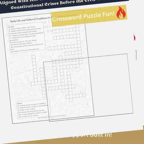 Legal & Secession Crises Preceding the Civil War • Puzzle Pack — HSS 8.10.3