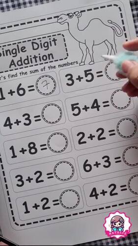 Zoo - Single Digit Addition & Missing Addend Activities | Math | TPT