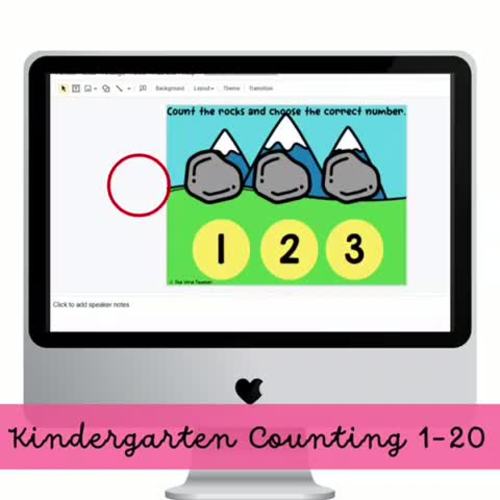 Kindergarten Math Counting 1-20 Escape Room Google Slides™ by The Viral ...