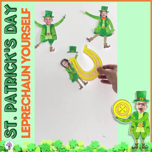 St Patrick's day Leprechaun craft- bulletin board. St Patty's Day