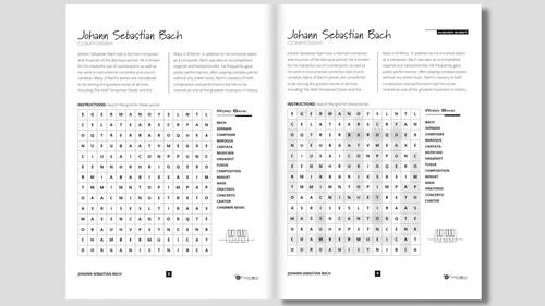Johann Sebastian Bach Composer | Classical Era | Activity Package ...