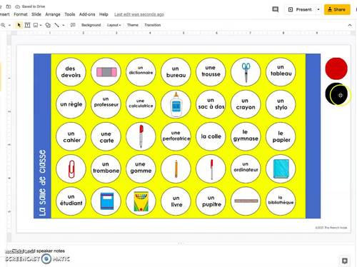 Digital games for French class Puissance 4 by The French Nook | TpT