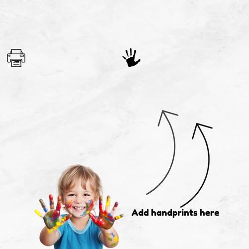 Valentines Handprint Craft | Elephant Craft | Valentines Day Activities