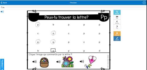 Où se trouve la lettre? French Boom Cards Easter Edition | TPT