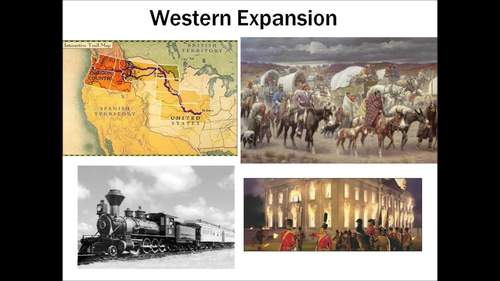 Western Expansion - US in the 1800s PowerPoint and Guided Notes | TpT