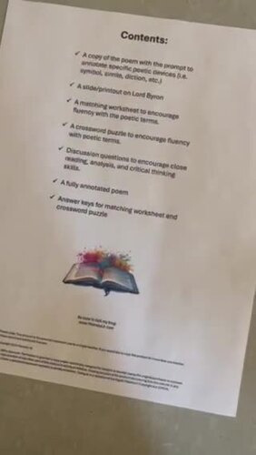 Complete High School ELA Lesson on Byron's "She Walks in Beauty" by ...