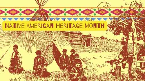 Native American Heritage Month Backgrounds | 5 Virtual BACKGROUDS for Zoom