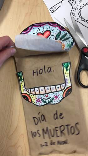 Día de los Muertos Calavera Puppet by Lorcamente | TPT