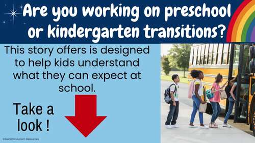 Editable Welcome to School Social Story for Preschool & Kindergarten ...